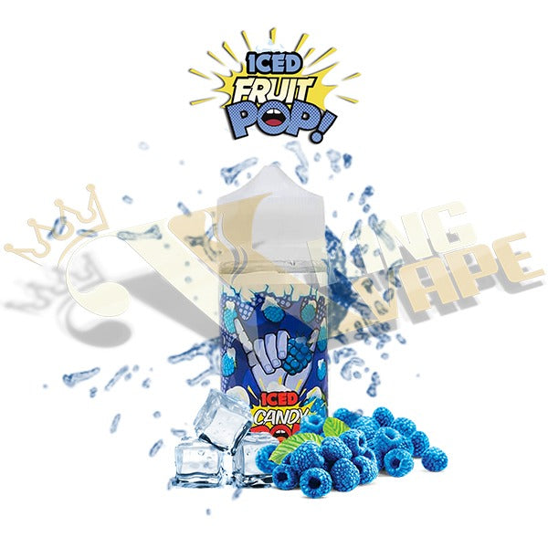 ICE BLUE RASPBERRY BY POP VAPORS 100ML – KING VAPE
